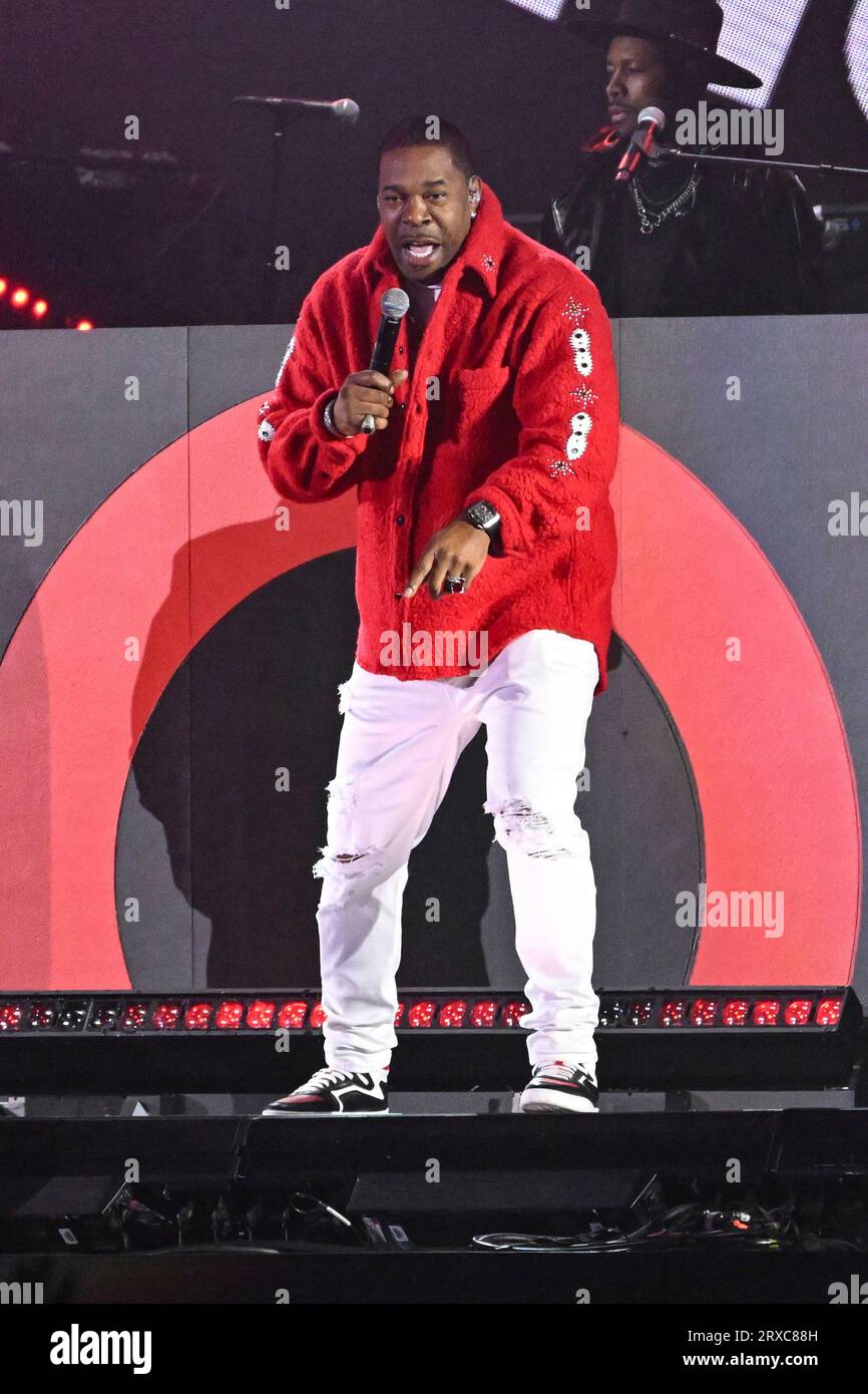 Photo by: NDZ/STAR MAX/IPx 2023 9/23/23 Busta Rhymes at the 2023 Global ...