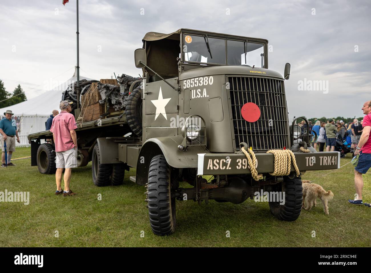 1944 Federal Military Tractor Unit, on display at the Bicester Flywheel ...