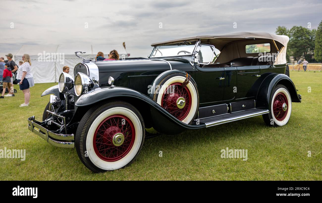 1929 Cadillac V-8 Touring by Fisher, on display at the Bicester ...