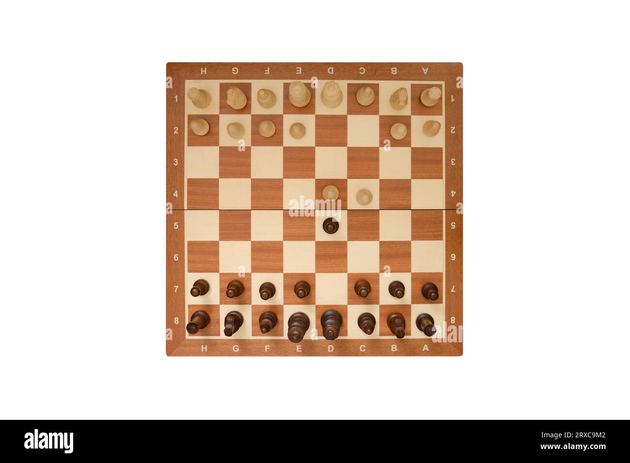 Queen's gambit is like the opening of a chess game Stock Photo - Alamy