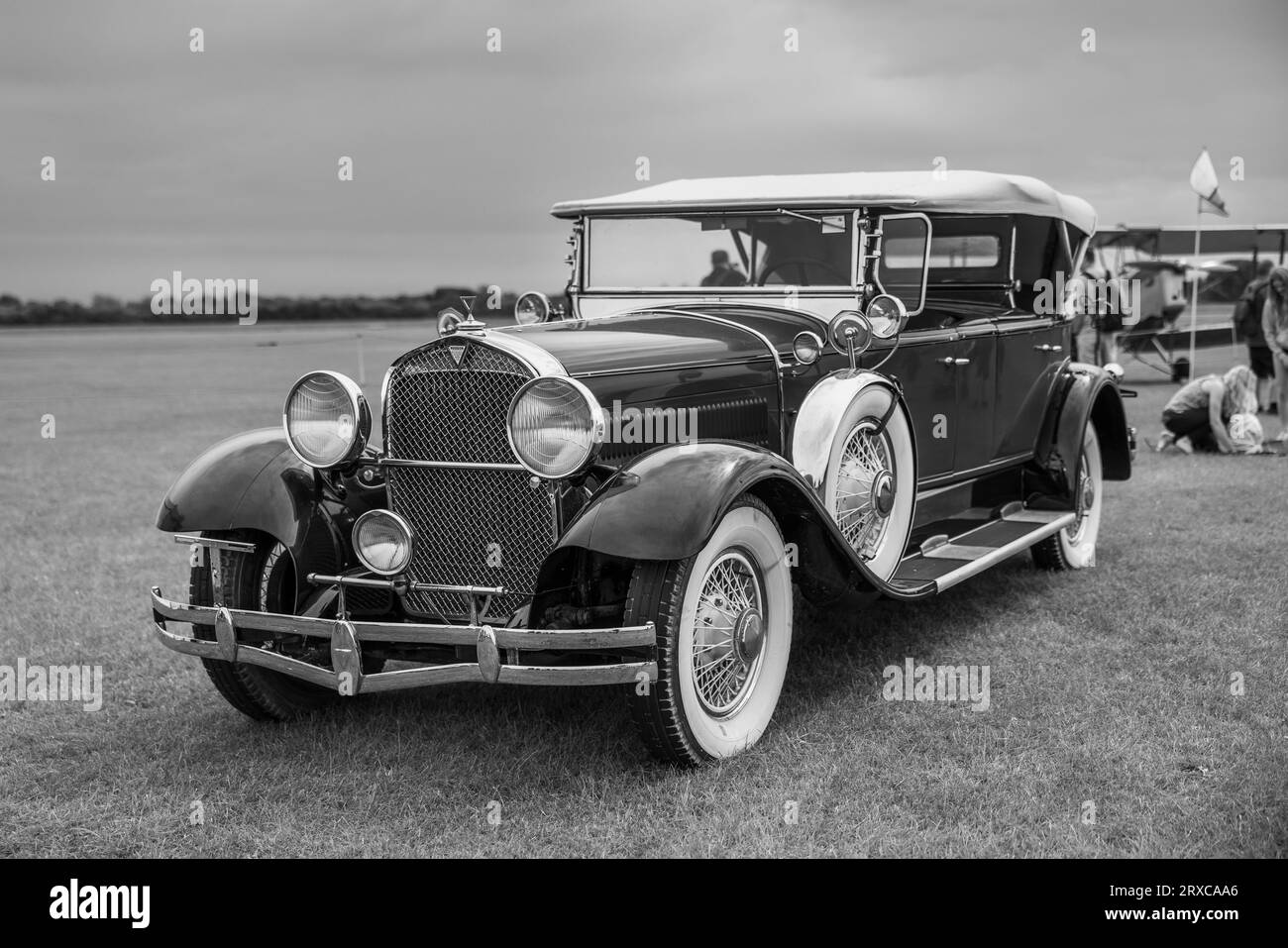 Vintage car hudson super six Black and White Stock Photos & Images - Alamy