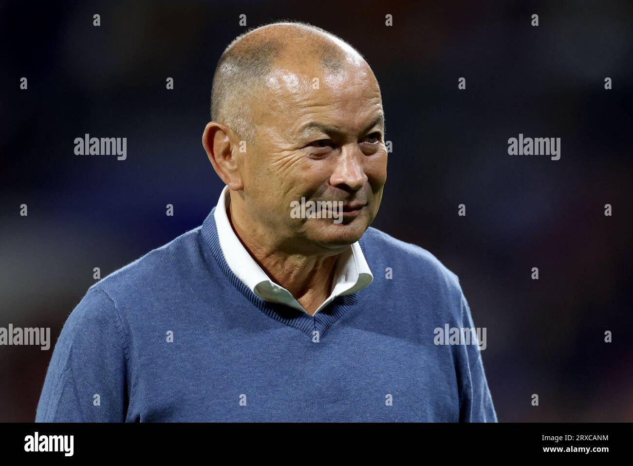 Australia Head Coach, Eddie Jones, looks on ahead of the Rugby World ...