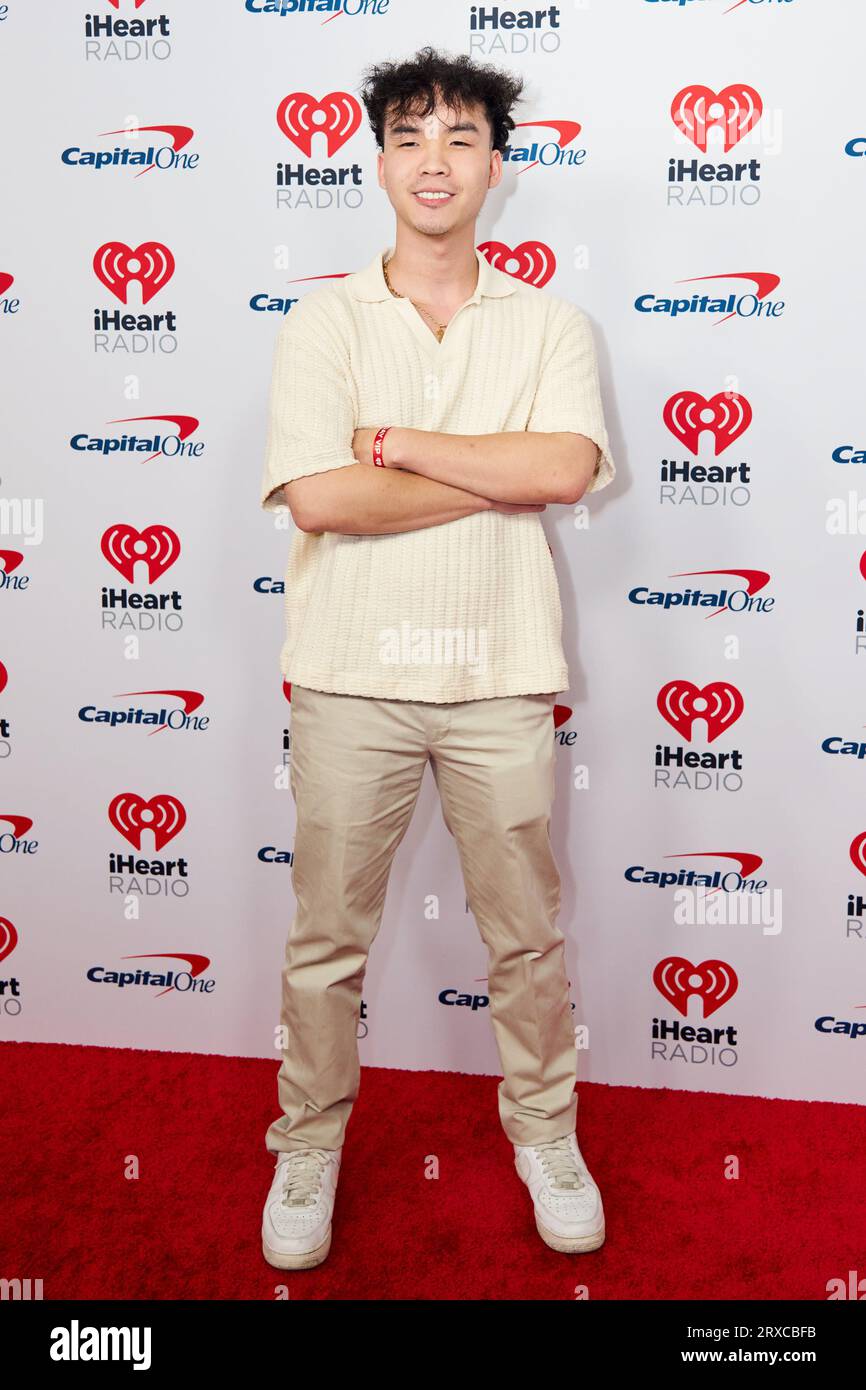 Las Vegas, USA. 23rd Sep, 2023. John Ngo attends the 2023 iHeartRadio Music Festival at T-Mobile ...
