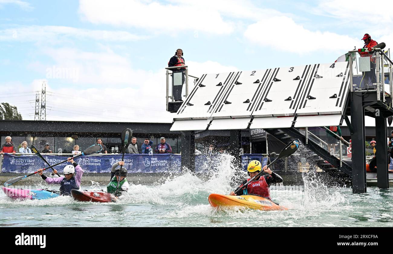 Waltham Cross, United Kingdom. 24th Sep, 2023. 2023 Canoeing World ...
