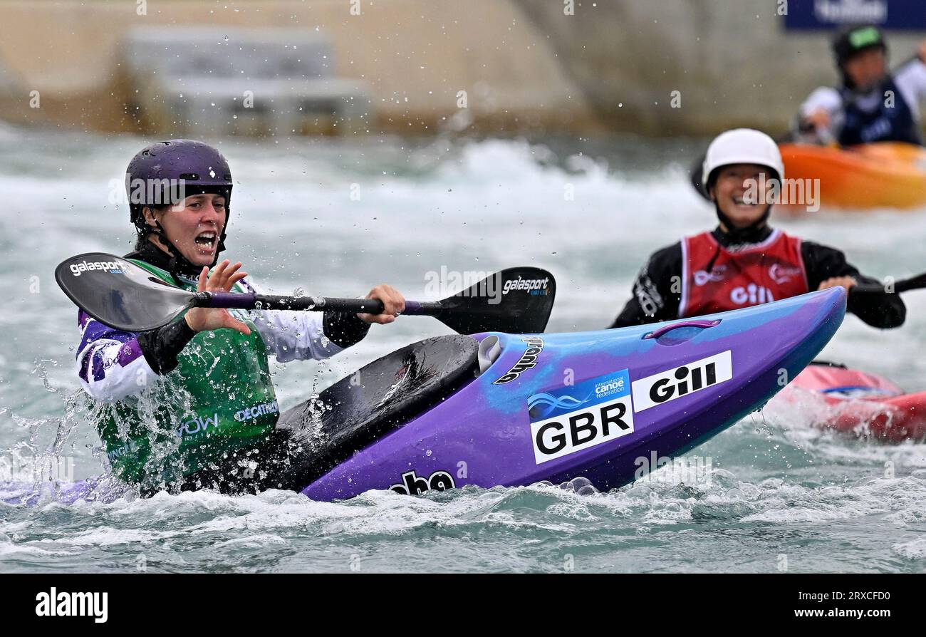 Waltham Cross, United Kingdom. 24th Sep, 2023. 2023 Canoeing World ...