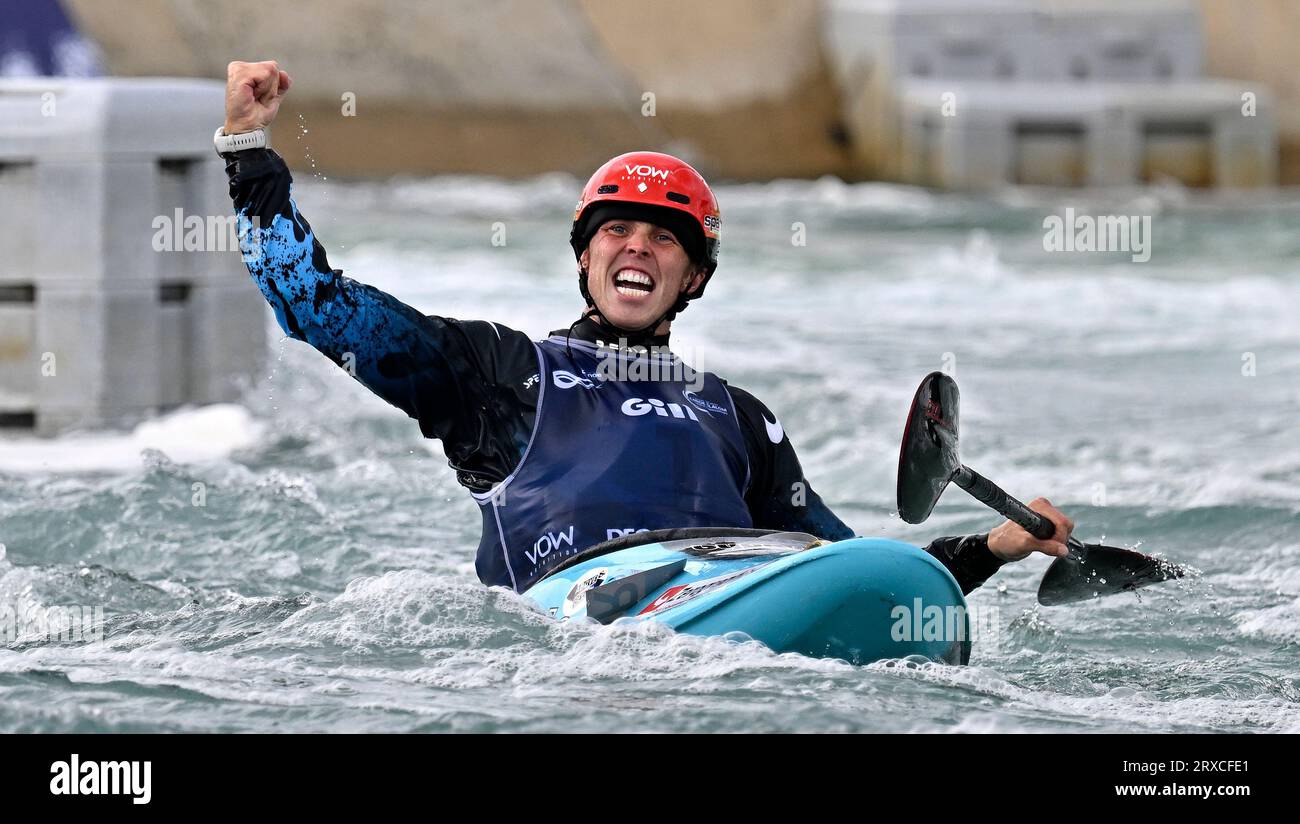 Waltham Cross, United Kingdom. 24th Sep, 2023. 2023 Canoeing World ...