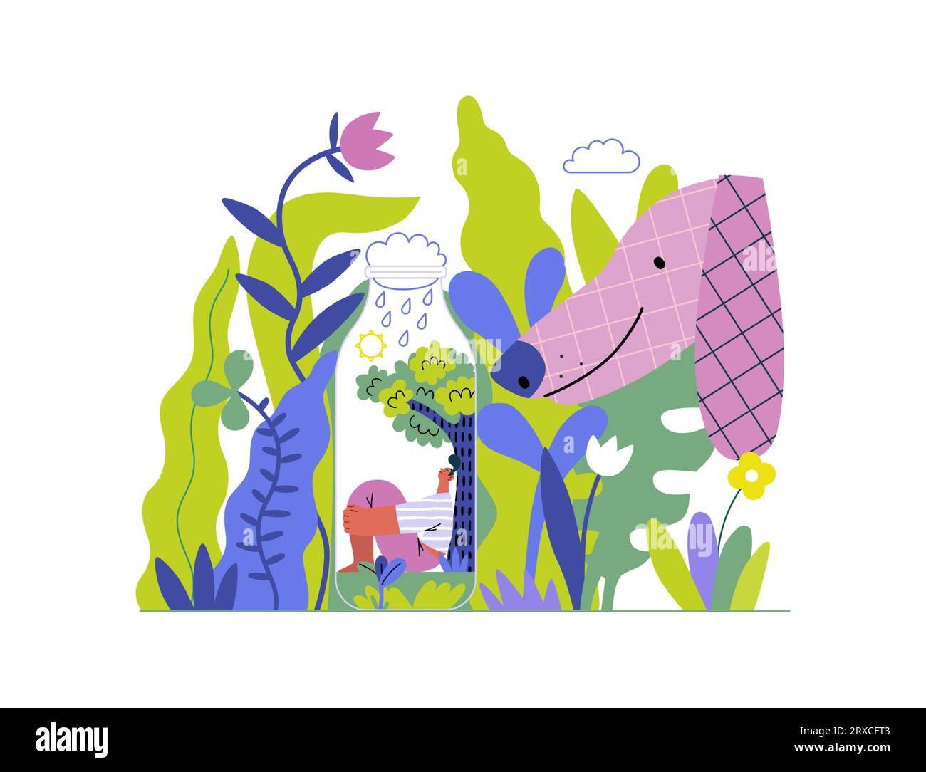 Self contained ecosystem hi-res stock photography and images - Alamy