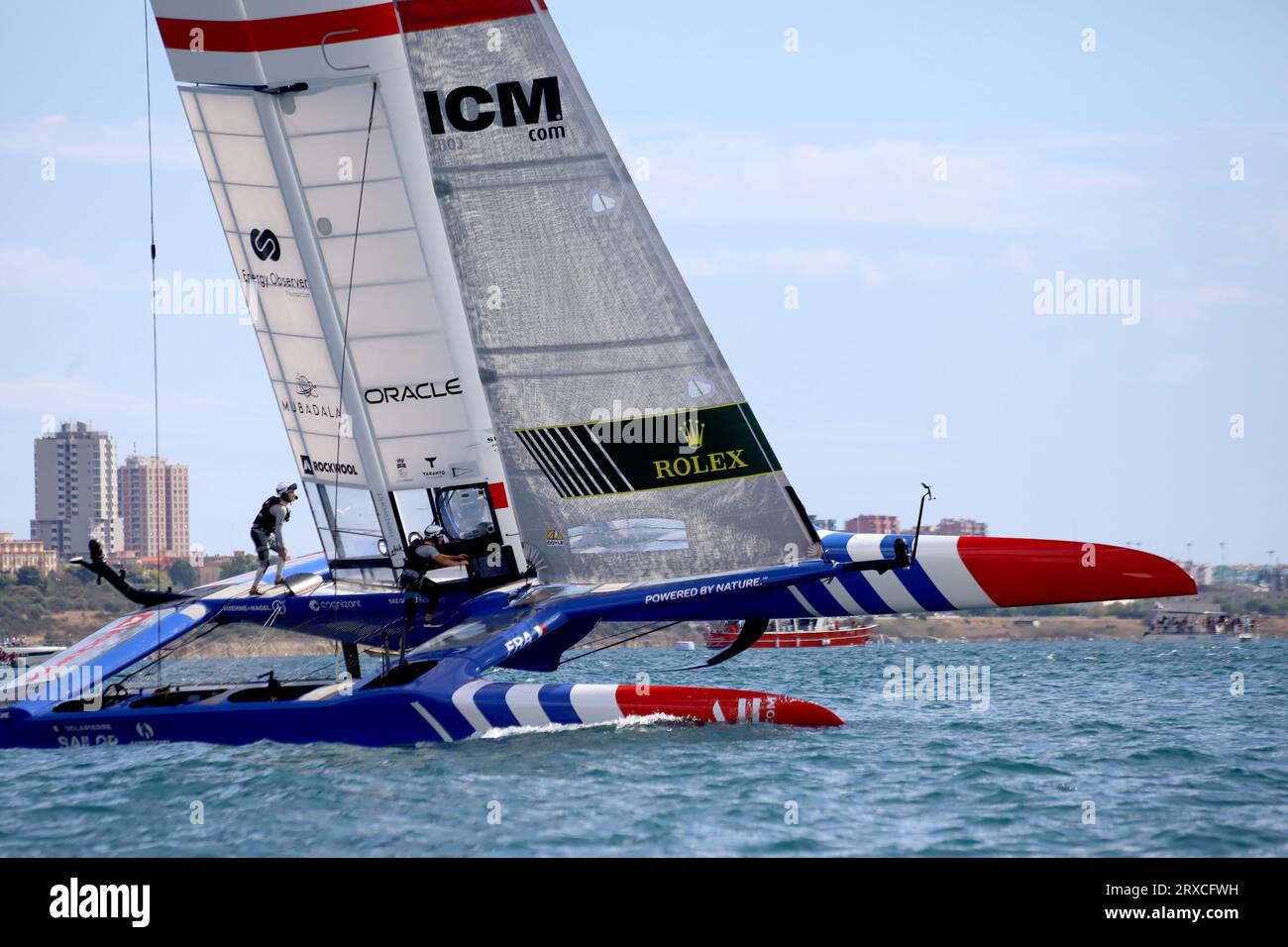 Taranto, Italy. 24th Sep, 2023. Team France. during Rockwool Italy Sail ...