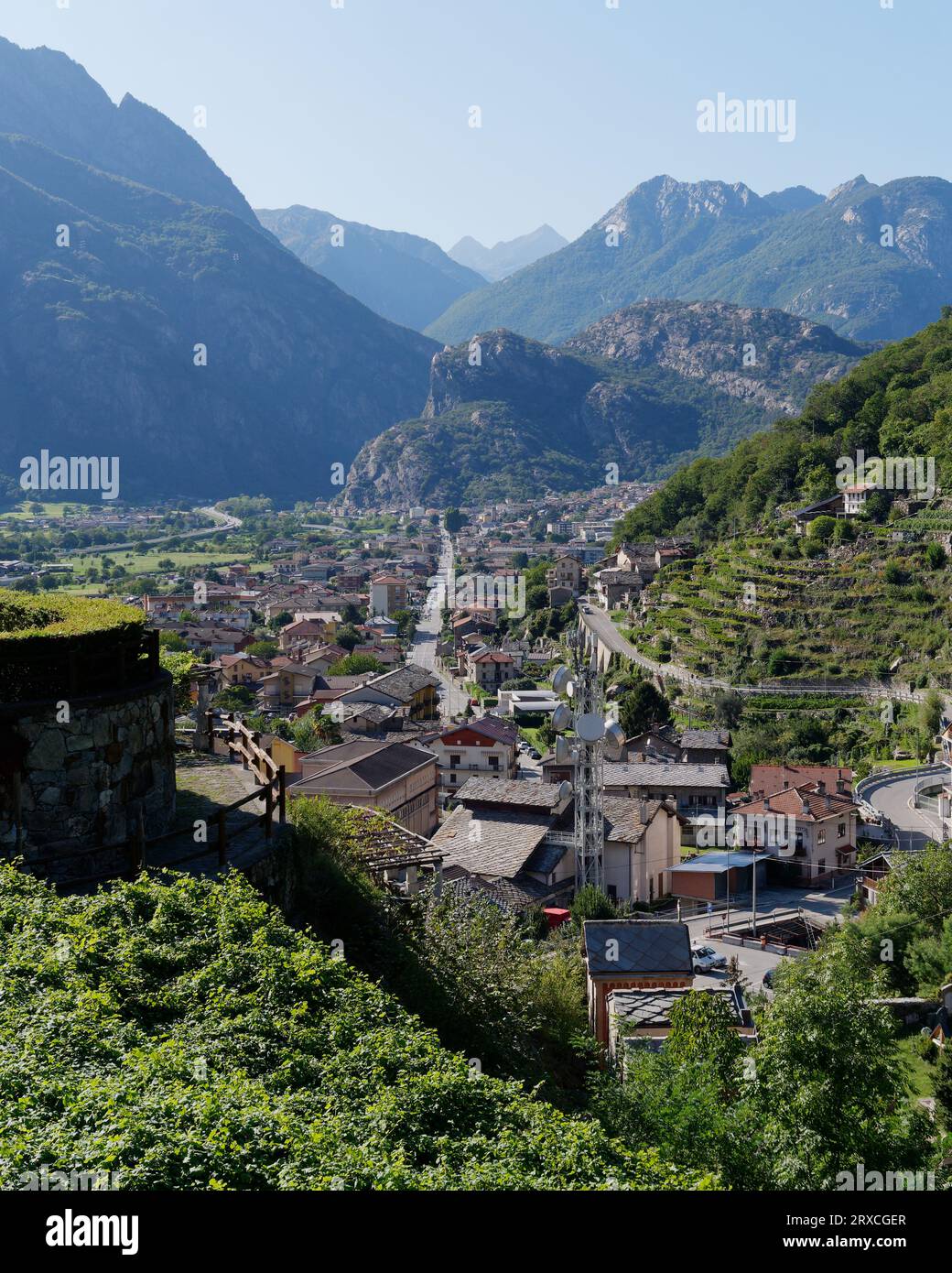 Alpine rooftop hi-res stock photography and images - Alamy