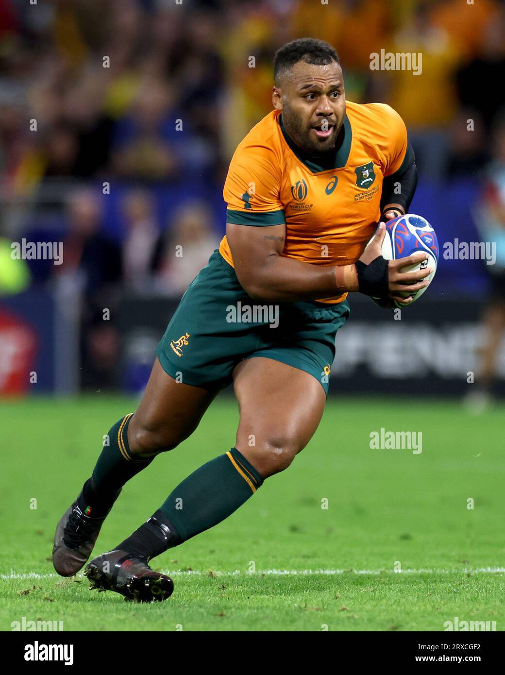 Wales' Nick Tompkins in action during the Rugby World Cup 2023, Pool C ...