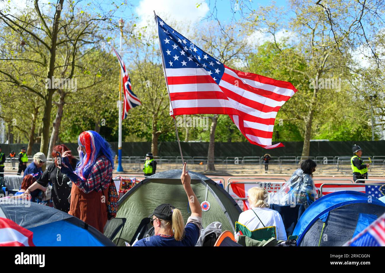 Union Flags On Mall
