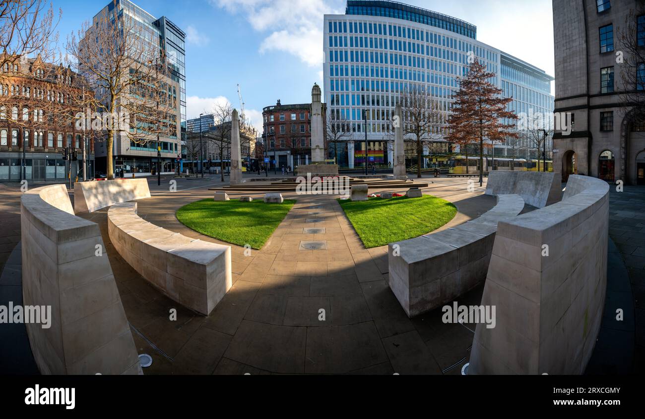 Manchester Cenotaph is a war memorial in St Peter's Square, Manchester ...