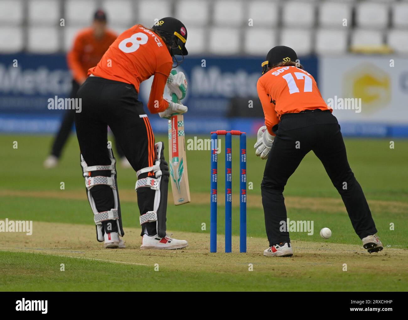 NORTHAMPTON, ENGLAND - Sept - 24 -2023 : SARAH BRYCE of Blaze Women ...