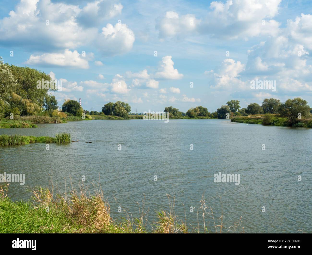 Odra (Oder River) in Poland Stock Photo - Alamy