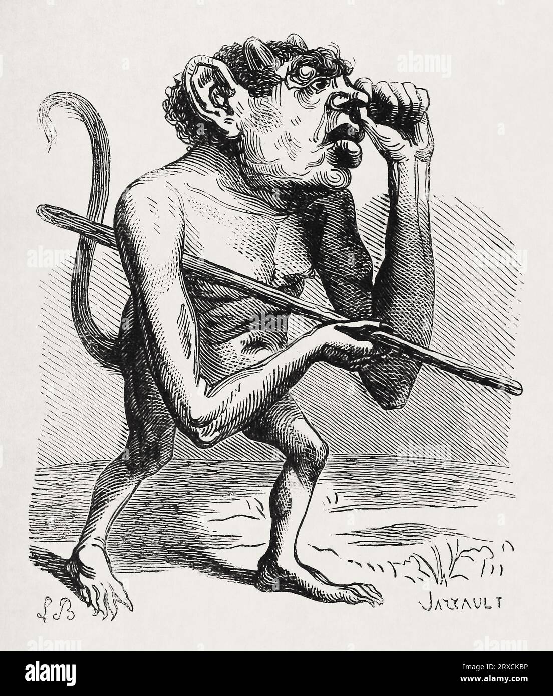 Ronwe by Louis Le Breton made in 1863 for the Dictionnaire infernal ...