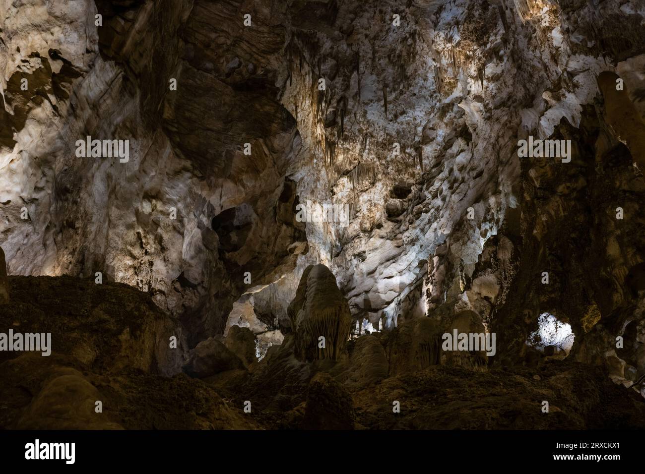 Cave ceiling carlsbad caverns national hi-res stock photography and ...