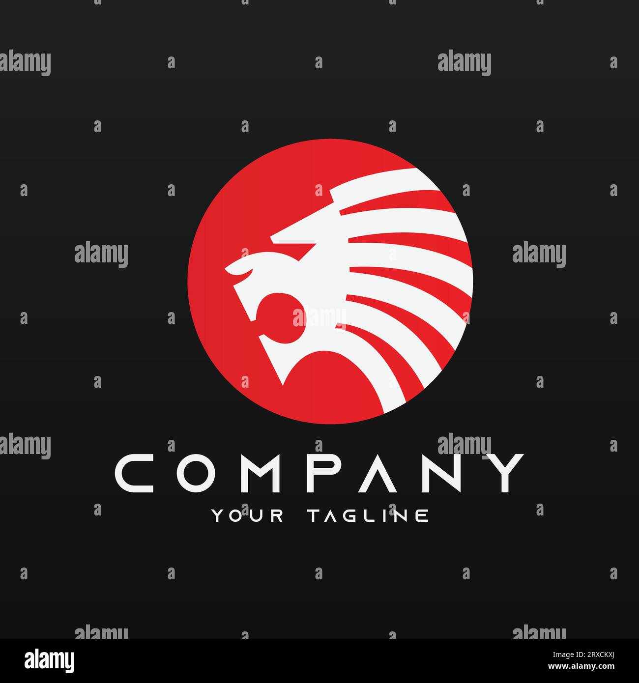 Tiger logo vector hi-res stock photography and images - Alamy
