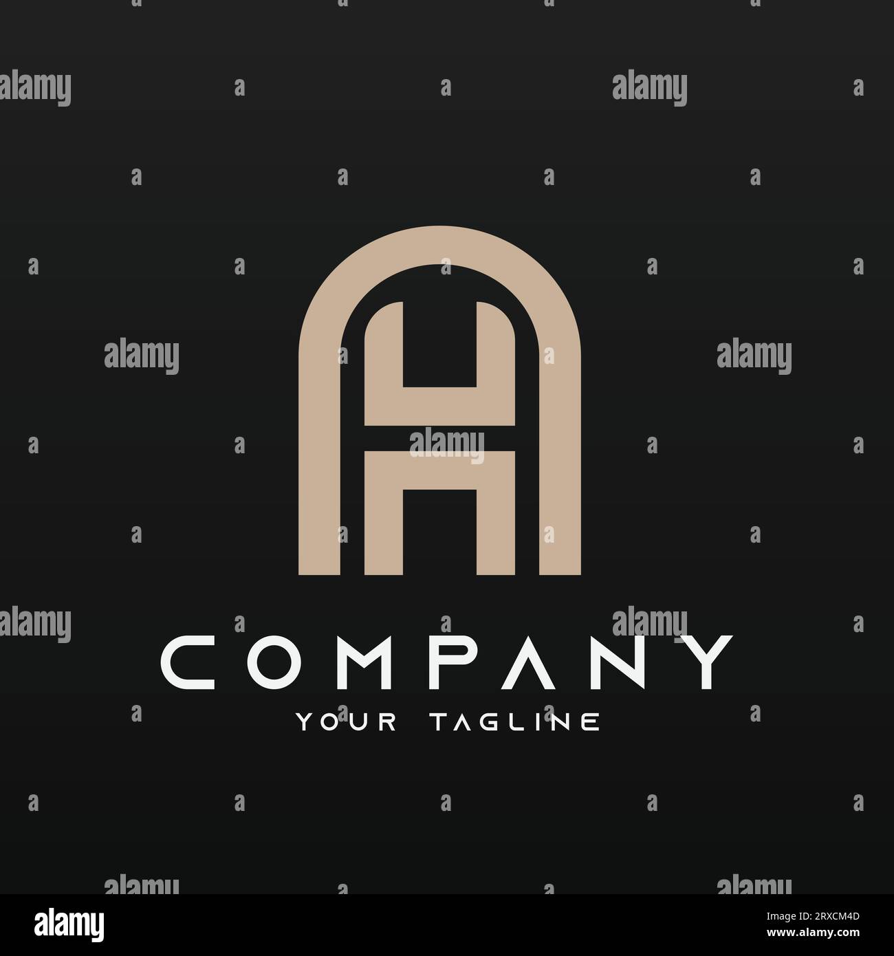 Lion minimal logo hi-res stock photography and images - Alamy