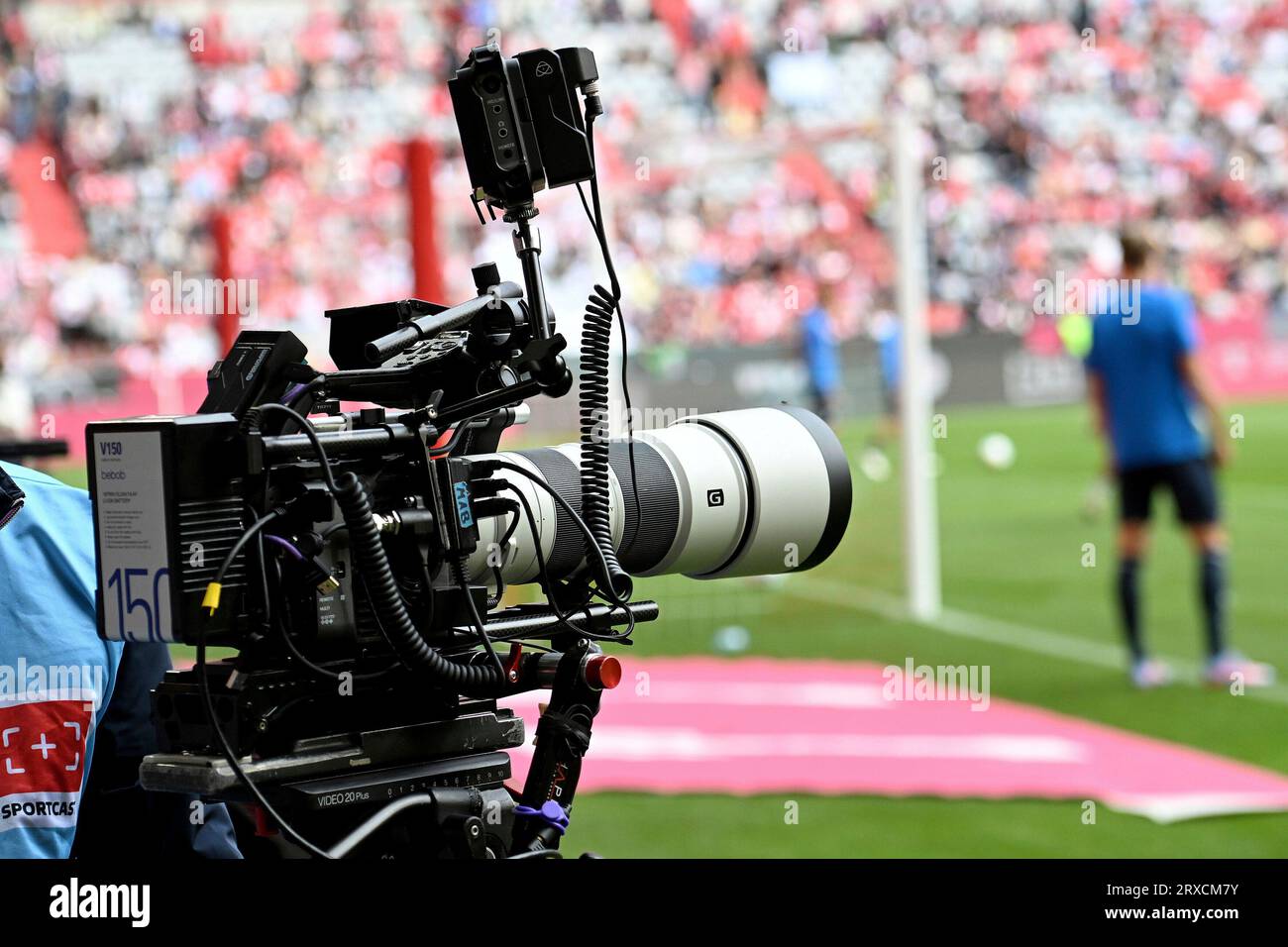 Muenchen, Deutschland. 23rd Sep, 2023. Fussball; Spieltag 05; 1 ...