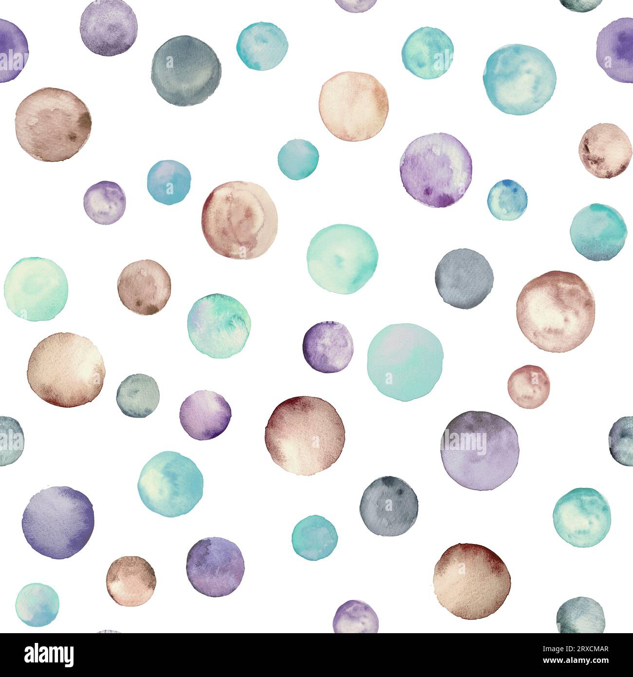 Abstract watercolor birthday party background. Hand drawn multicolor ...