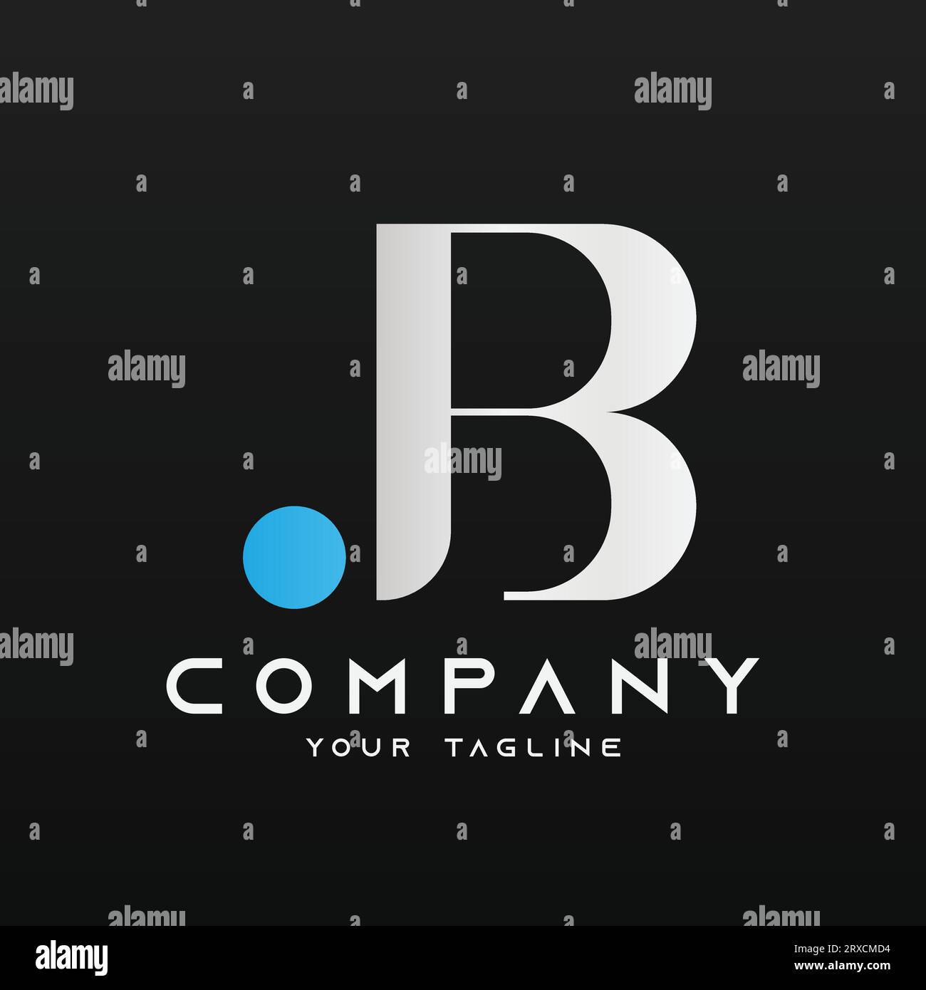 Logo vector template of letter BJ OR JB Stock Vector Image & Art - Alamy