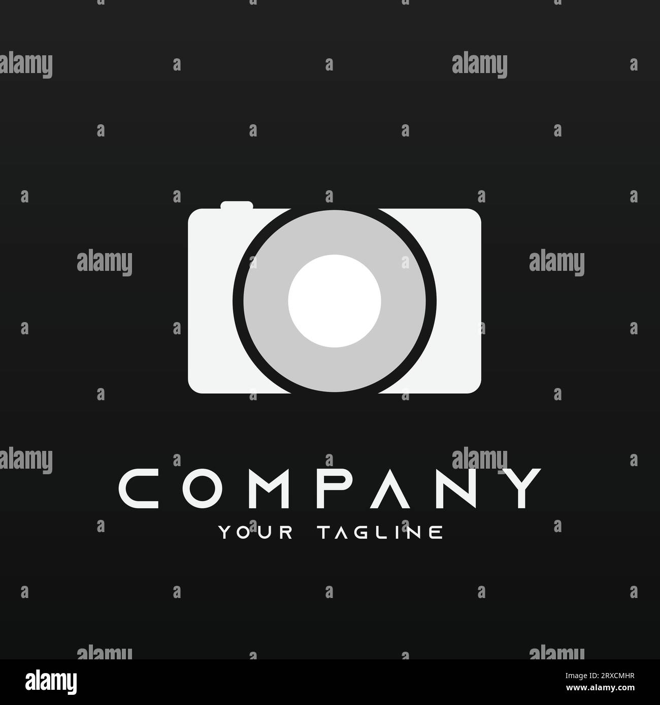 Professional camera logo company Black and White Stock Photos & Images ...