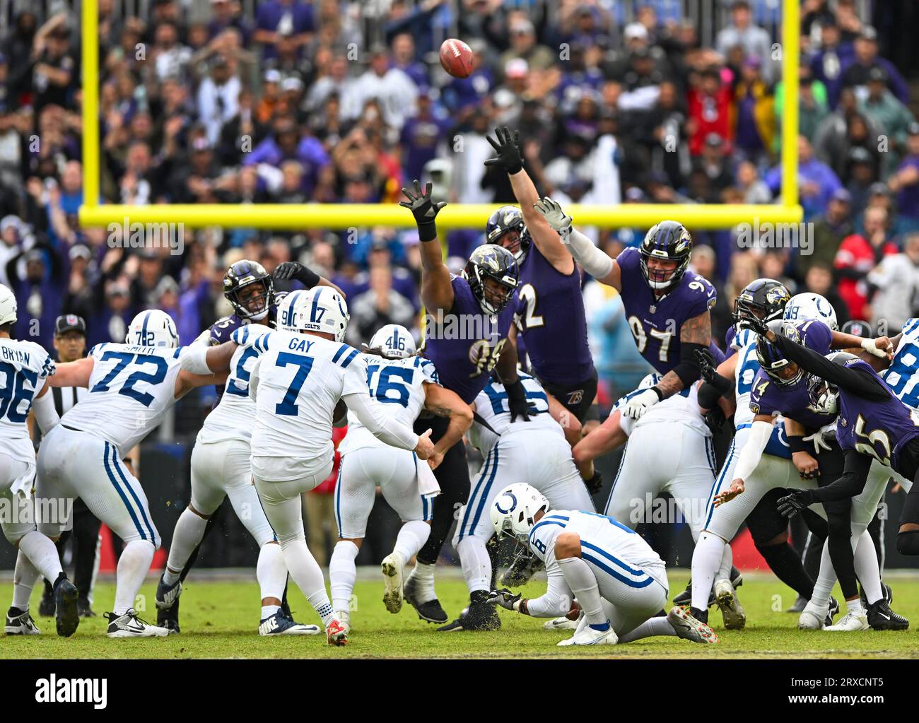 Baltimore ravens place kicker matt hi-res stock photography and images ...