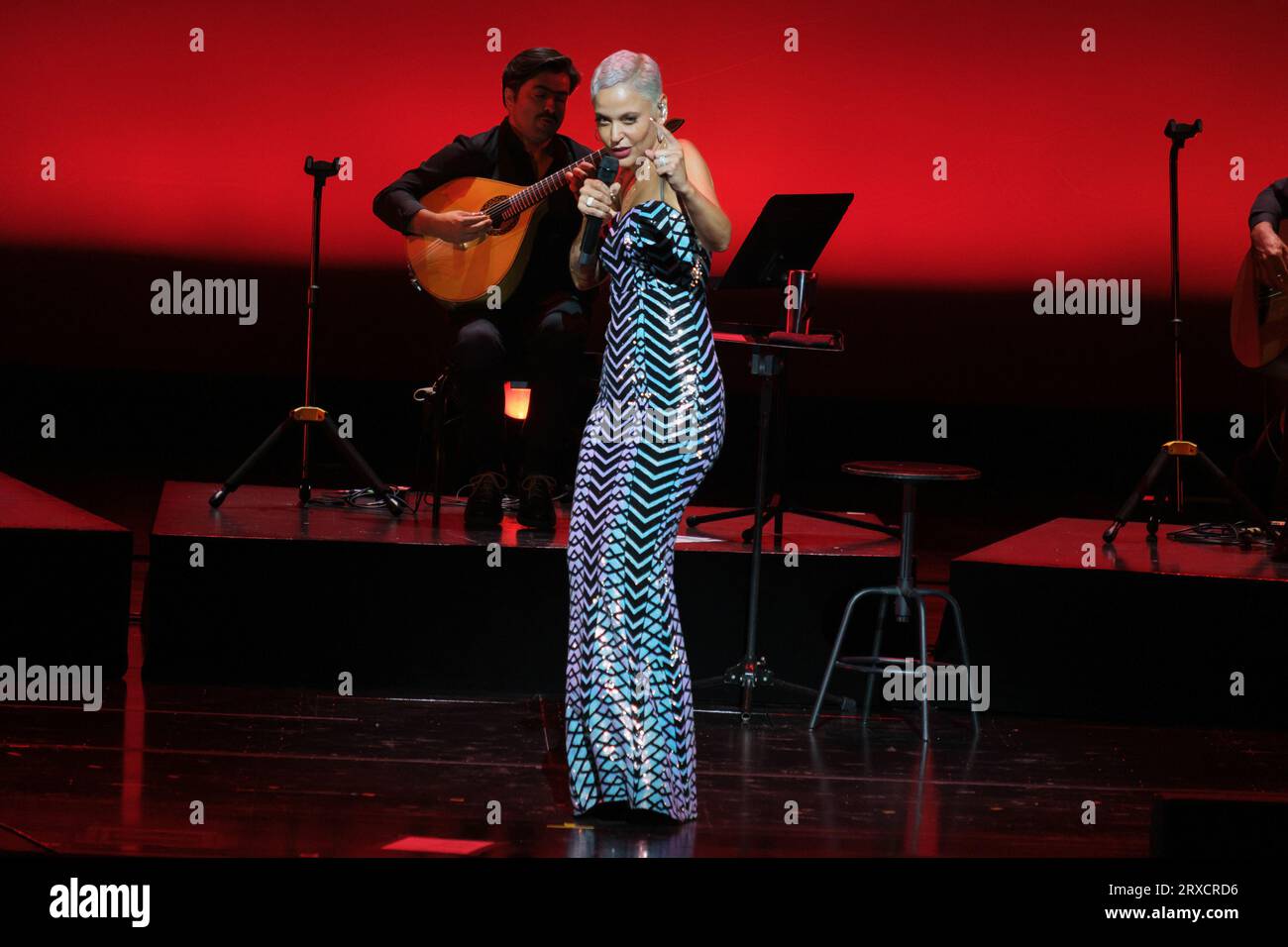 The singer Mariza (Marisa dos Reis Nunes) performs during the Fado ...