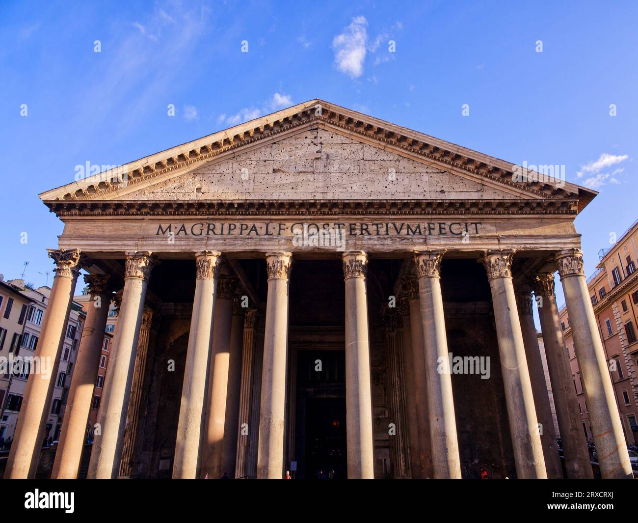 Pantheon high angle view hi-res stock photography and images - Alamy