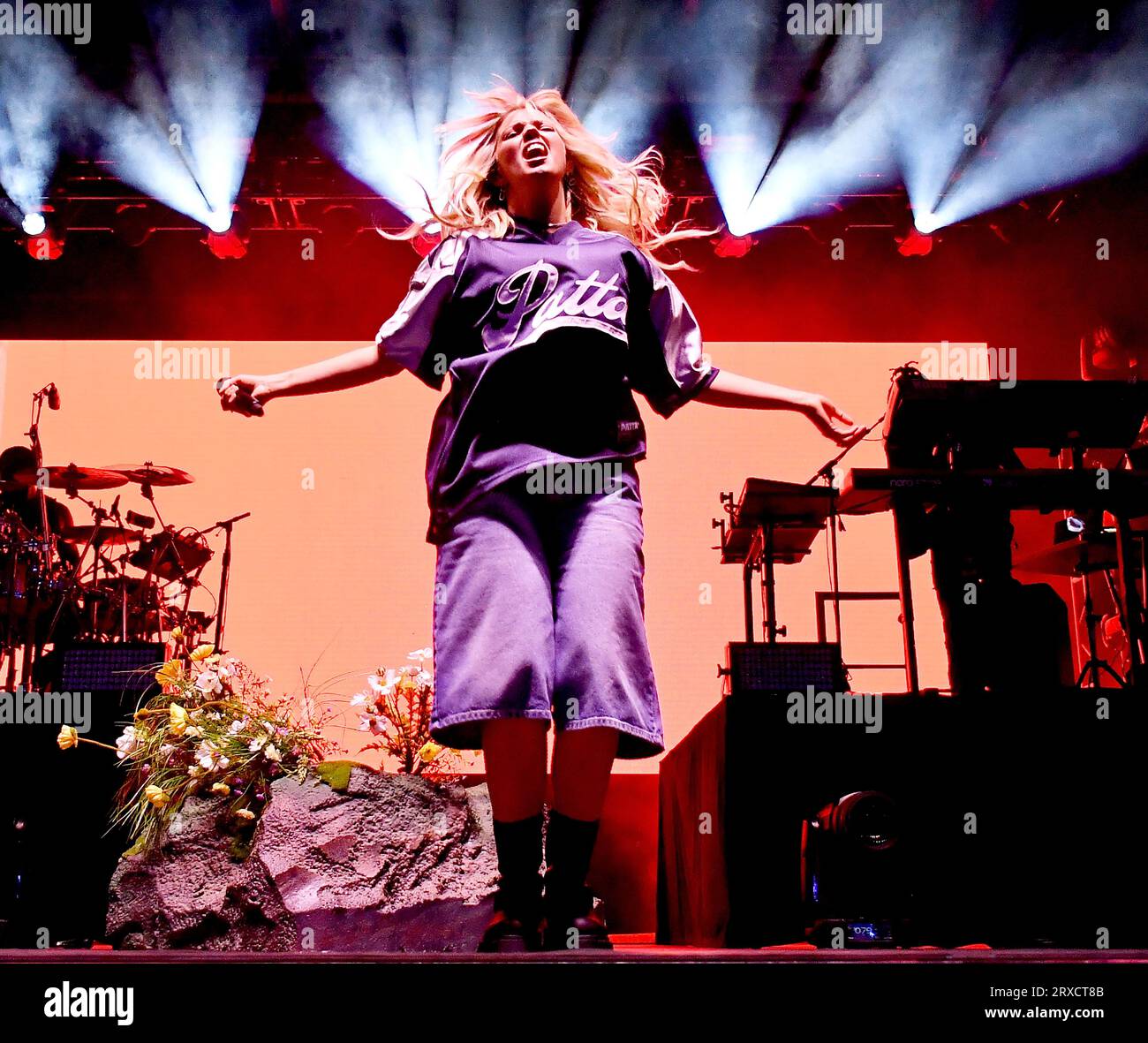 Las Vegas, USA. 23rd Sep, 2023. Reneé Rapp performs during Day 2 of the ...