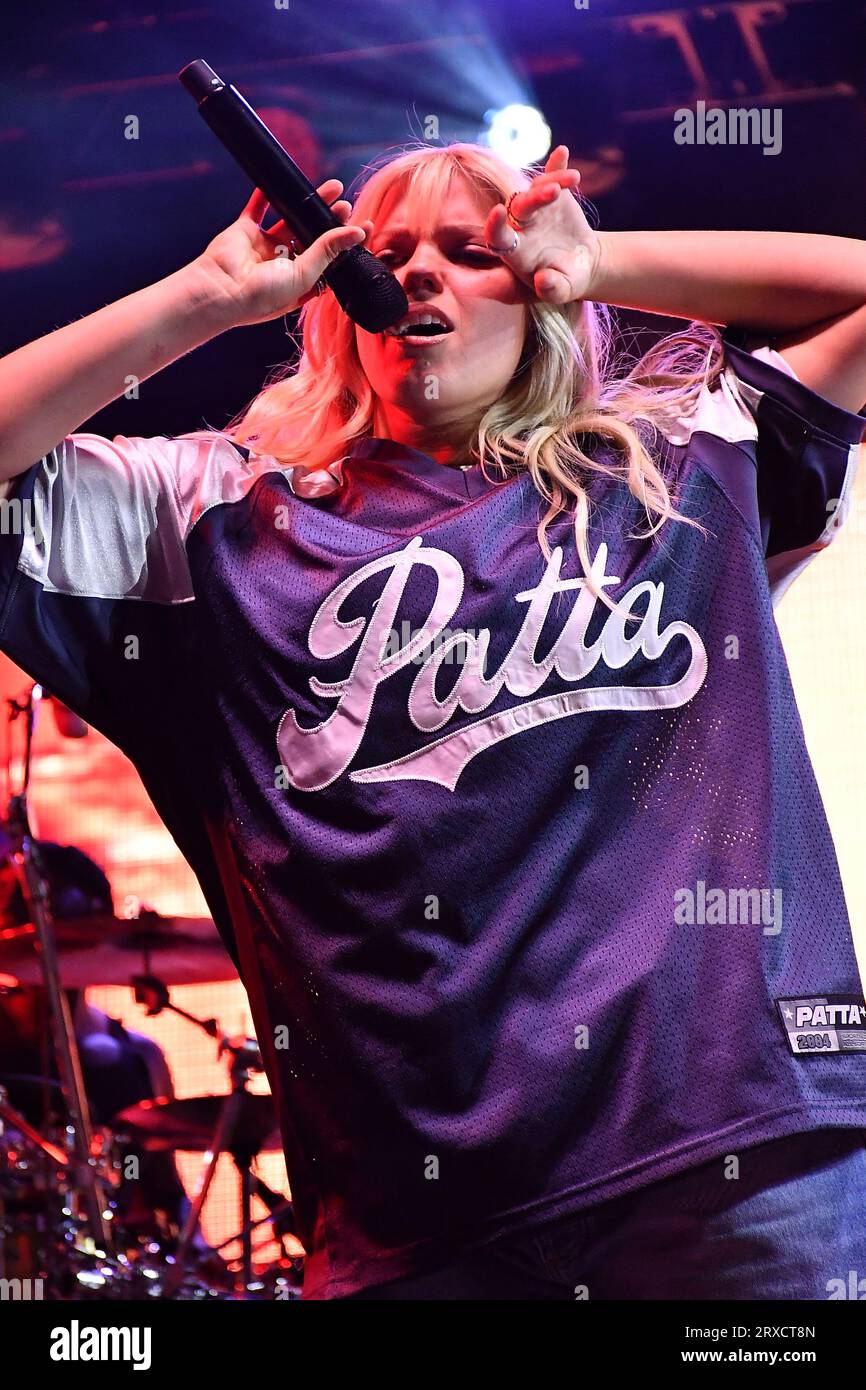 Las Vegas, USA. 23rd Sep, 2023. Reneé Rapp performs during Day 2 of the ...
