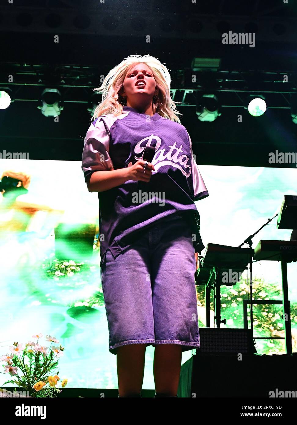 Las Vegas Usa 23rd Sep 2023 Reneé Rapp Performs During Day 2 Of The Life Is Beautiful 2023