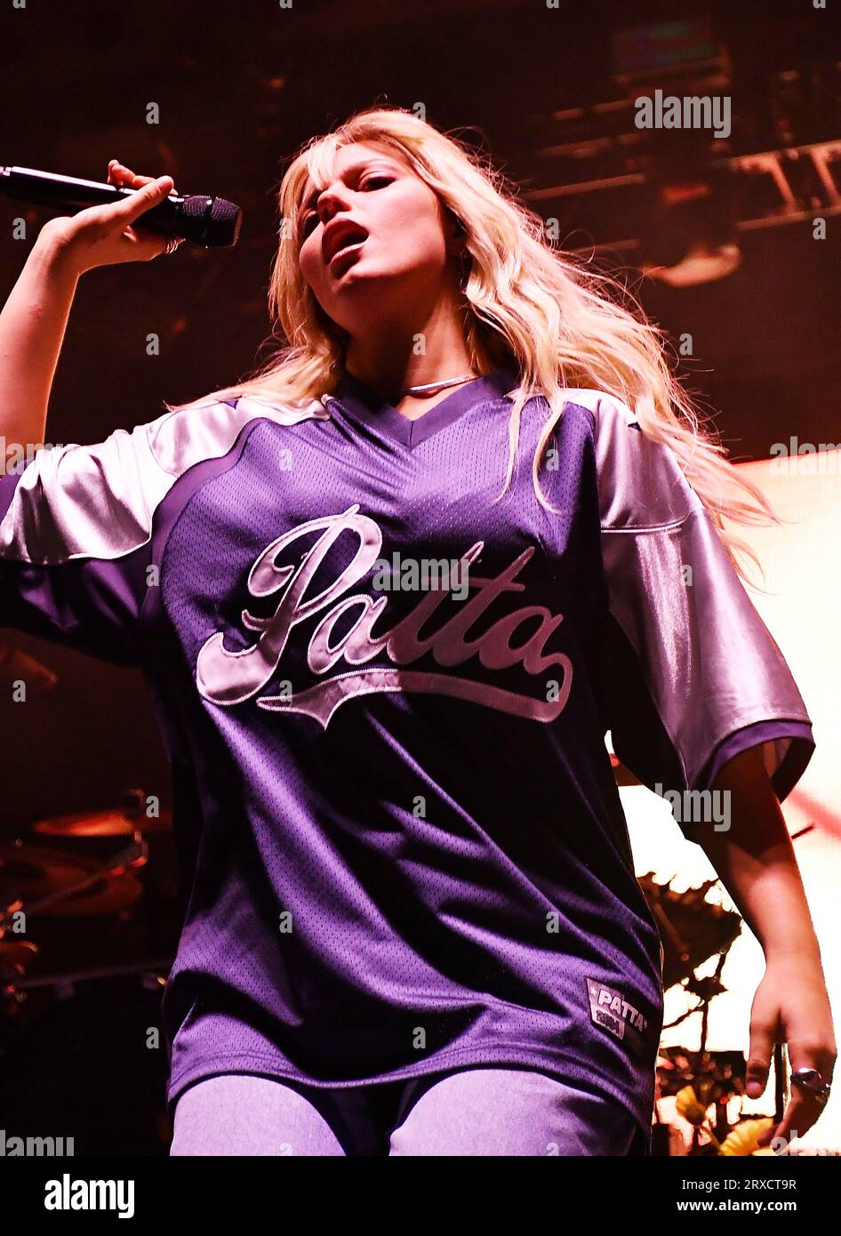 Las Vegas Usa 23rd Sep 2023 Reneé Rapp Performs During Day 2 Of The Life Is Beautiful 2023