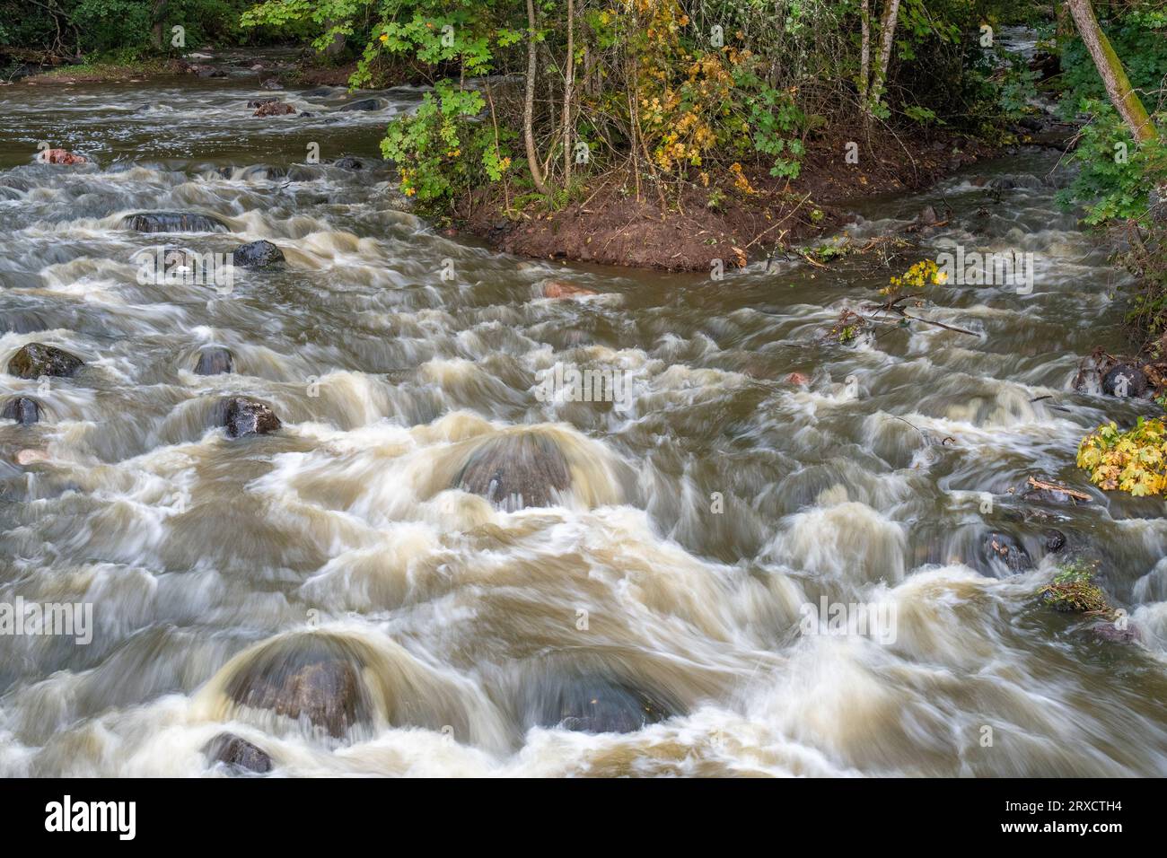 Scenic view rapid water hi-res stock photography and images - Alamy