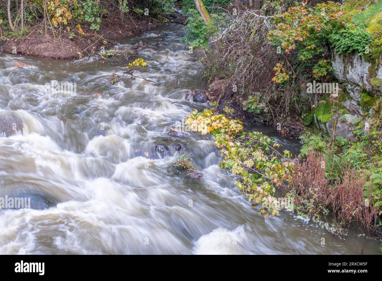 Scenic view rapid water hi-res stock photography and images - Alamy