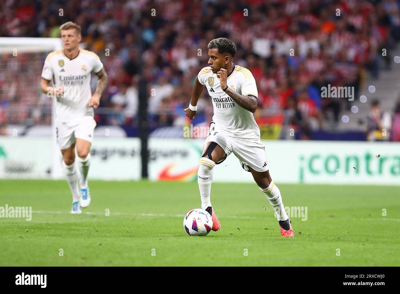 Madrid, Spain. 24th Sep, 2023. Real Madrid´s Rodrygo in action during ...