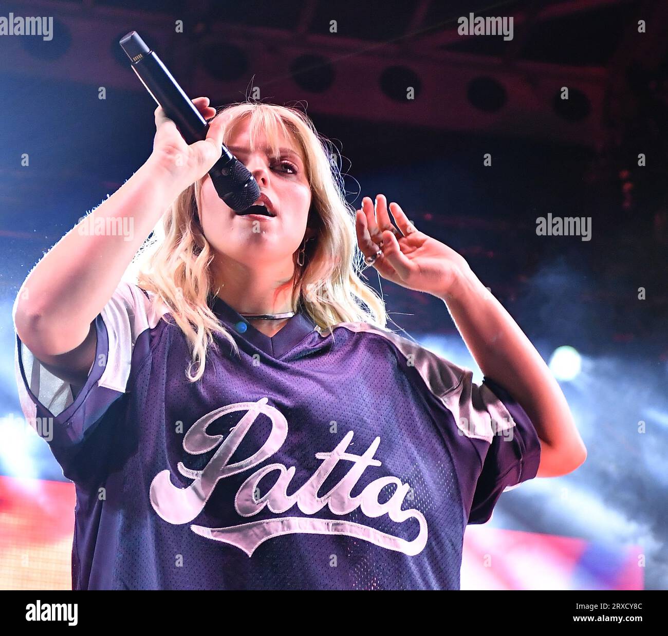 Las Vegas, USA. 23rd Sep, 2023. Reneé Rapp performs during Day 2 of the ...