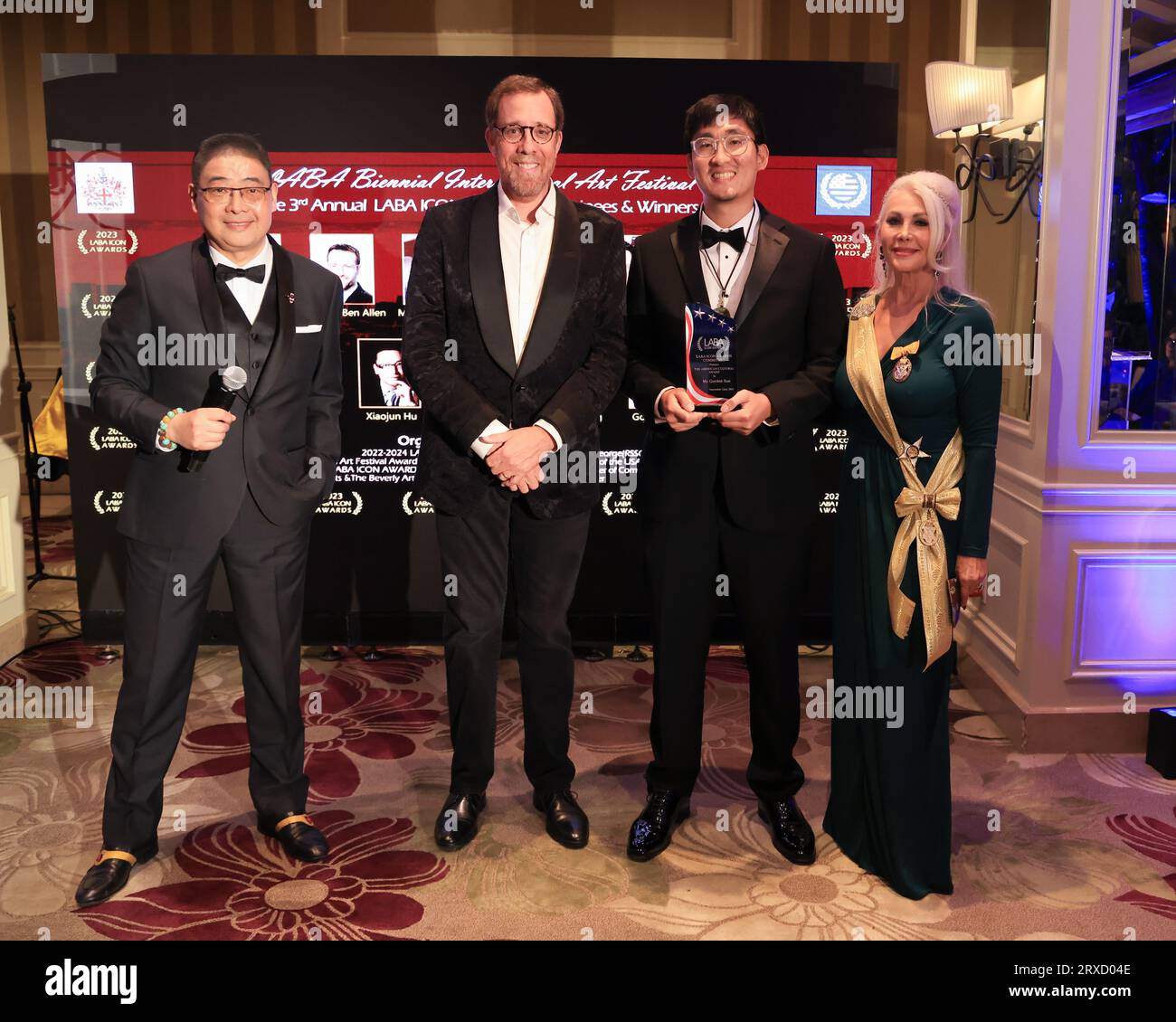 Los Angeles, California, USA. 22nd September, 2023. TV host Joey Zhou ...