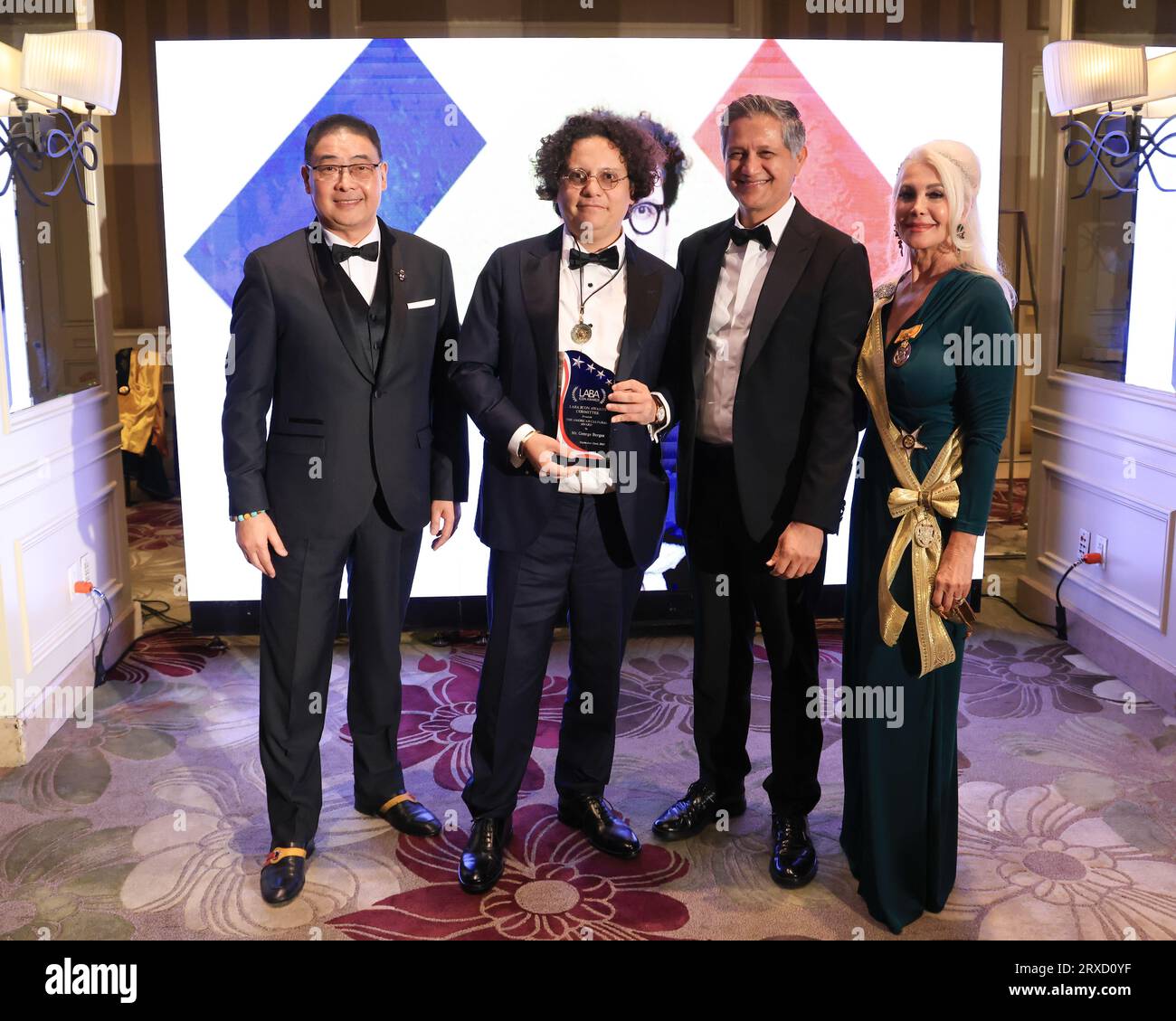 Los Angeles, California, USA. 22nd September, 2023. TV host Joey Zhou ...