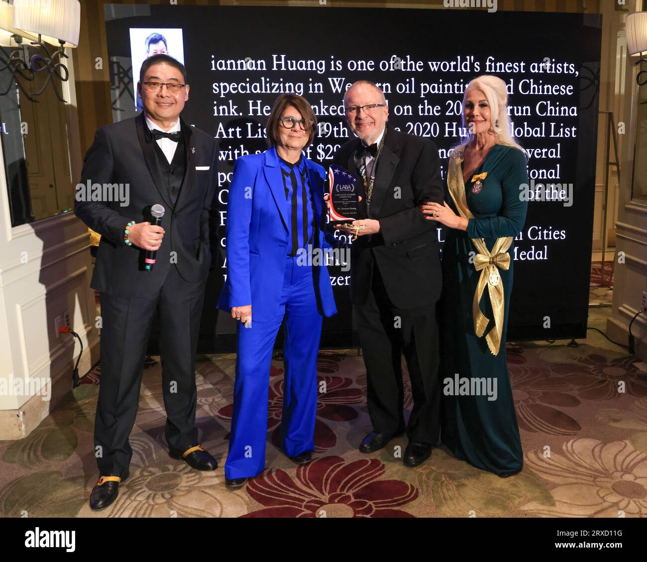 Los Angeles, California, USA. 22nd September, 2023. TV host Joey Zhou ...