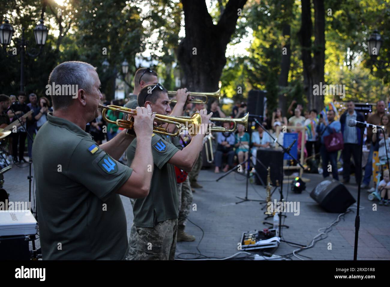 Ukrainian armed forces military band hi-res stock photography and ...