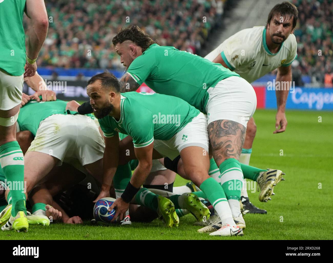 Jamison GIBSON-PARK of Ireland during the World Cup 2023, Pool B rugby ...
