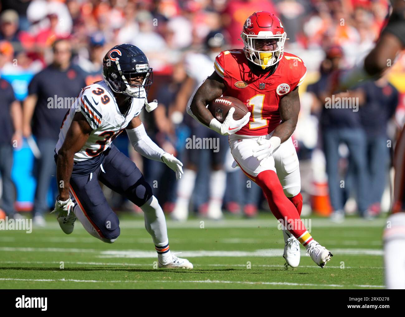 Kansas City, United States. 24th Sep, 2023. Kansas City Chiefs running ...