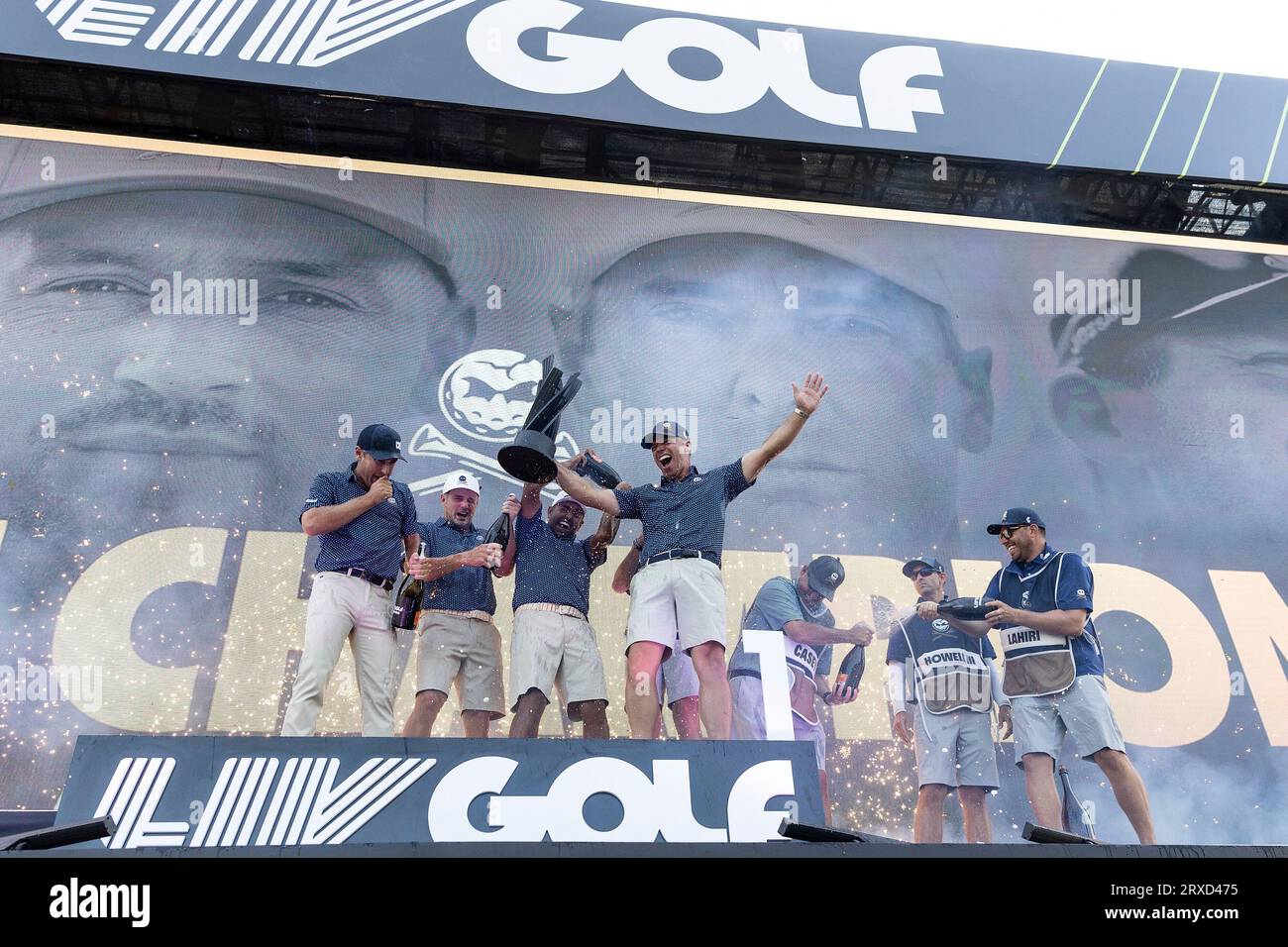 First Place team champions Paul Casey, Charles Howell III, Captain ...