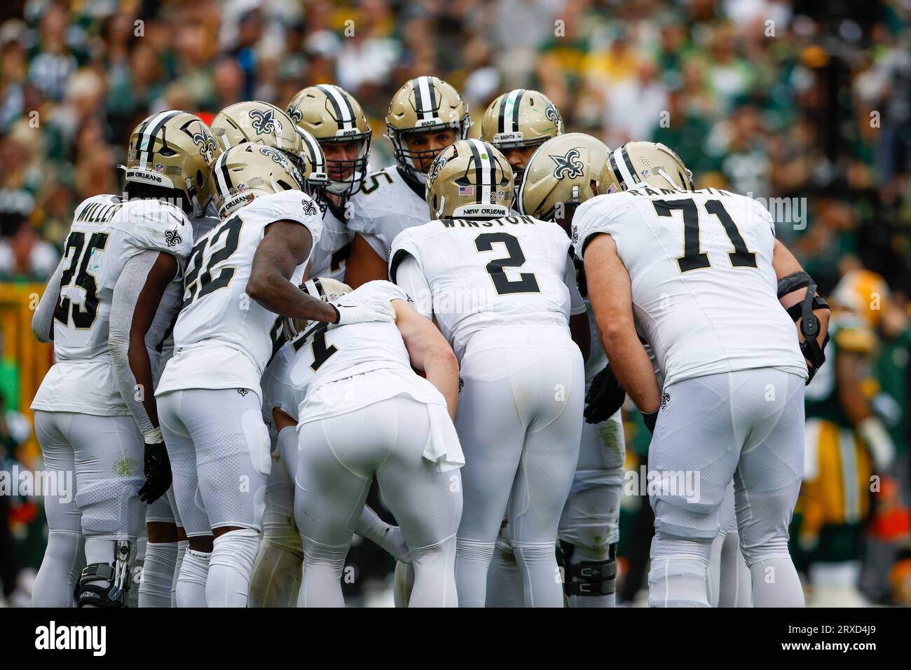 Green Bay, Wisconsin, USA. 24th Sep, 2023. New Orleans Saints ...