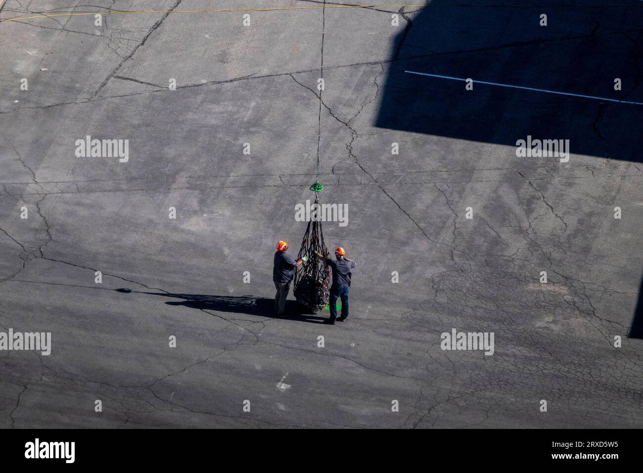 Dugway, United States. 24th Sep, 2023. The sample return capsule from ...