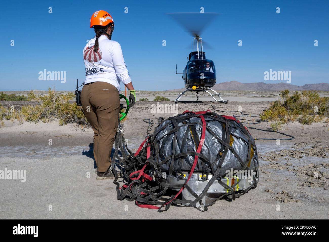 Dugway, United States. 24th Sep, 2023. On Scene Commander of Recovery ...