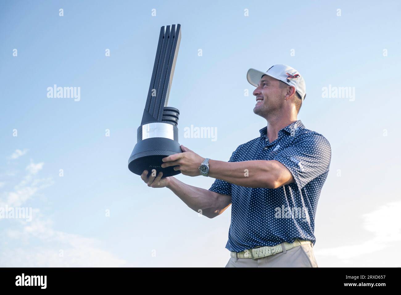 First place individual champion Captain Bryson DeChambeau of Crushers ...
