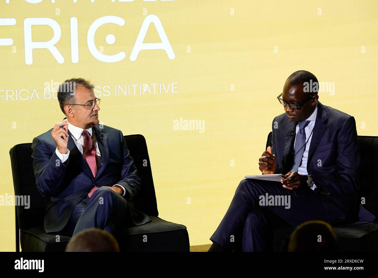 New York, New York, USA 21-22 Sept 2023 Karan Bhatia, Dr. Acha Leke ...