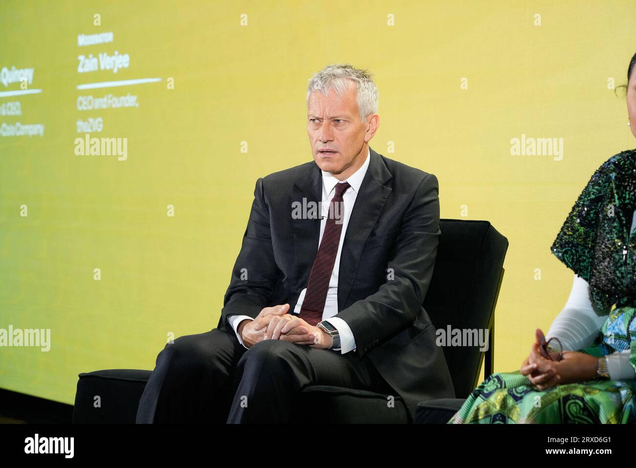 New York, New York, USA 21-22 Sept 2023 James Quincey during the 2023 ...
